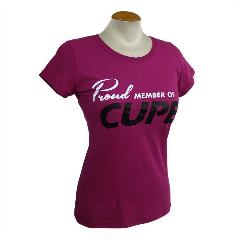 Women's Proud Member of CUPE T-Shirt – cupestore.com